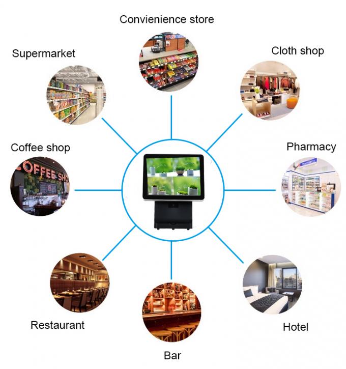 Lcd Touch Monitor Screen Billing Machine Matsuda POS